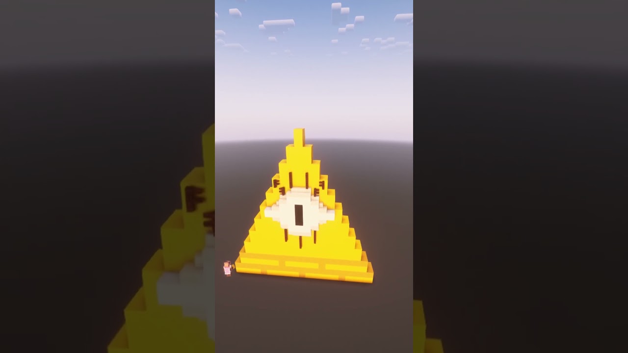 Bill Cipher - Gravity Falls - Minecraft Timelapse