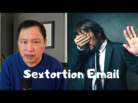 Sextortion Email Scam for Bitcoin Showing Password