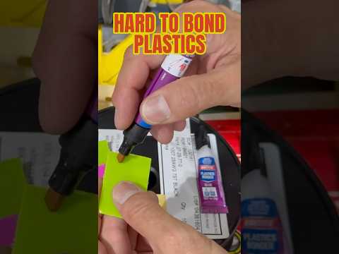BONDING POLYETHYLENE PLASTIC WITH LOCTITE PLASTICS