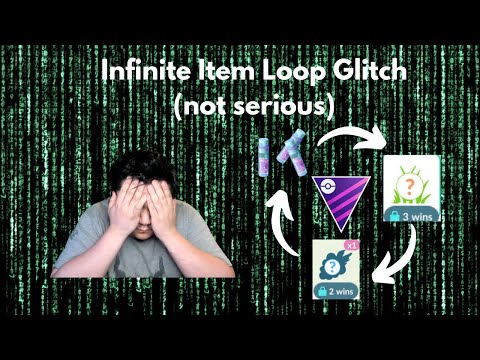 I got stuck in an Infinite Item Loop Glitch (not serious) | GO Battle ...