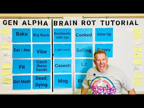🎮 GEN ALPHA Slang words👶 you NEED to know 📱 #parenting #teachers #gyatt #rizz #mew #cap #nocap