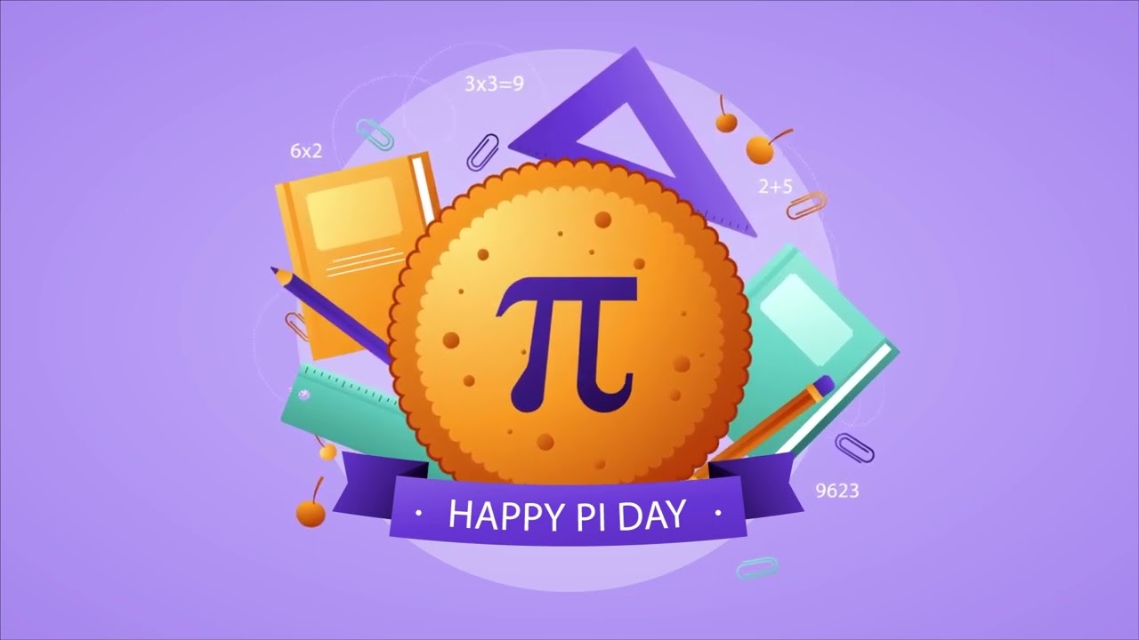 Pi Background Animation l Free Vector Animation Background l Back To School