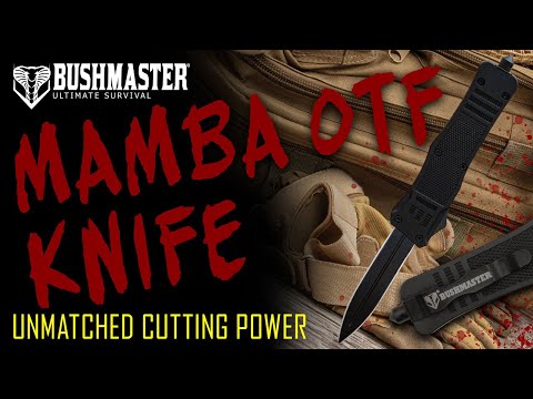 BUDK: The Bushmaster Mamba OTF Knife is on point! 🔪🔥