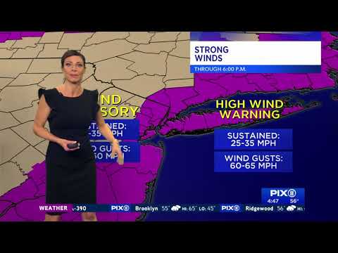 Severe storms, damaging winds hit NY, NJ