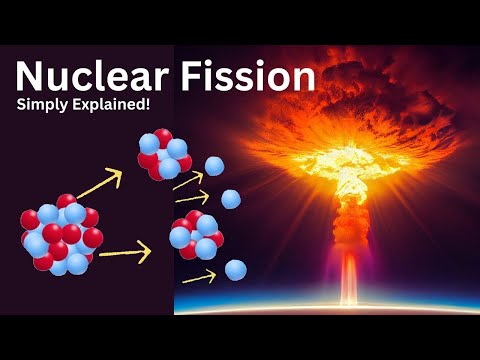 Nuclear fission. Creation of Nuclear Power & Nuclear Weapons. Explained Simply!