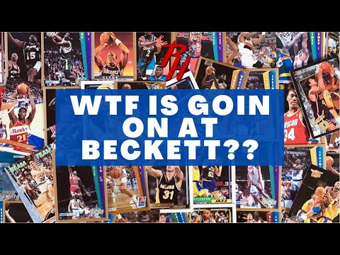 Beckett Changes Their Grading Scales and IMMEDIATELY REGRETS THEIR DECISION! BACKTRACKS WITHIN 24HRS