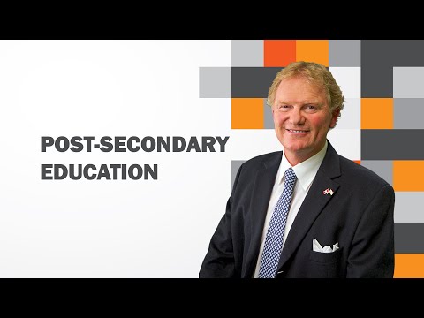 Russ Christianson on Post-Secondary Education