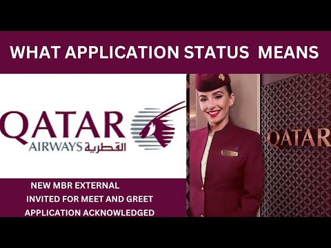 Qatar Cabin Crew Application Status Explained