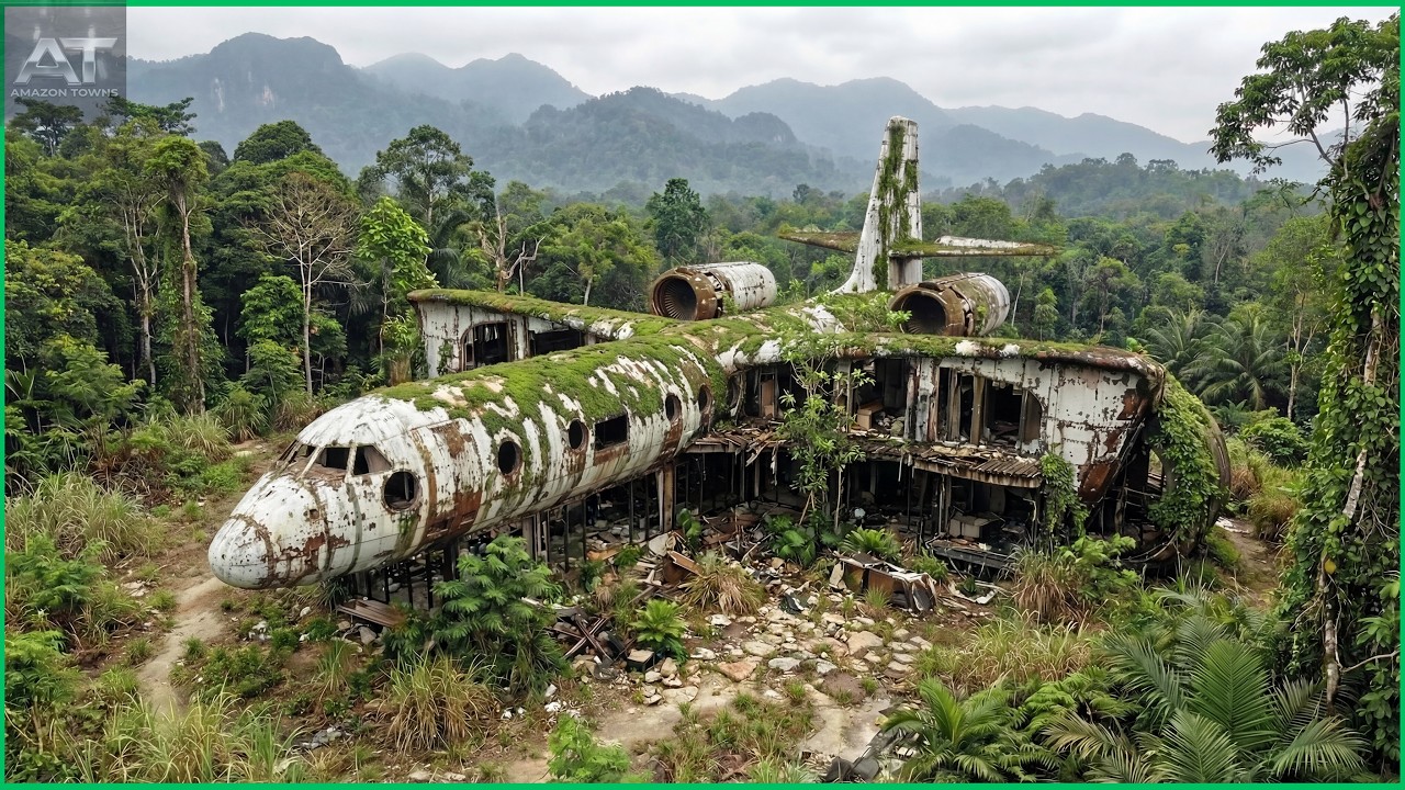 Private Jet Left Abandoned for Years Becomes a Luxury Mansion | Interior Design Idea