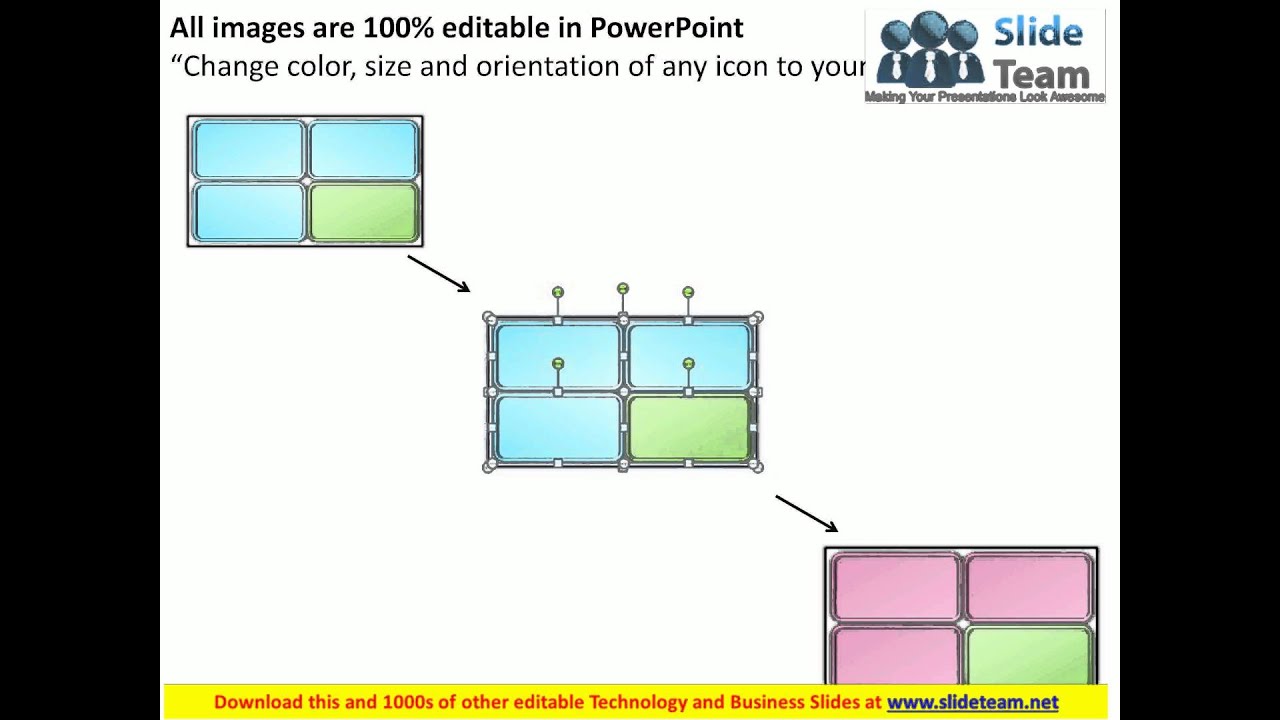 Push Pull Communication powerpoint presentation slide template