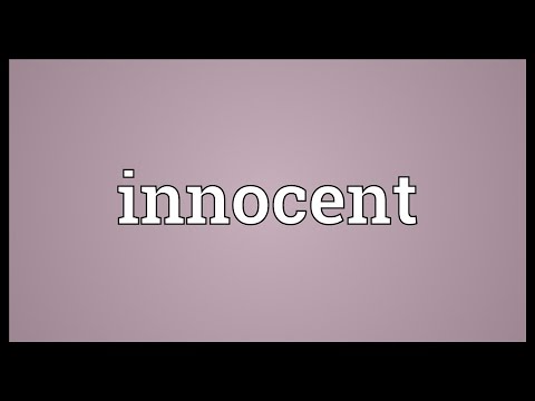 Innocent Meaning