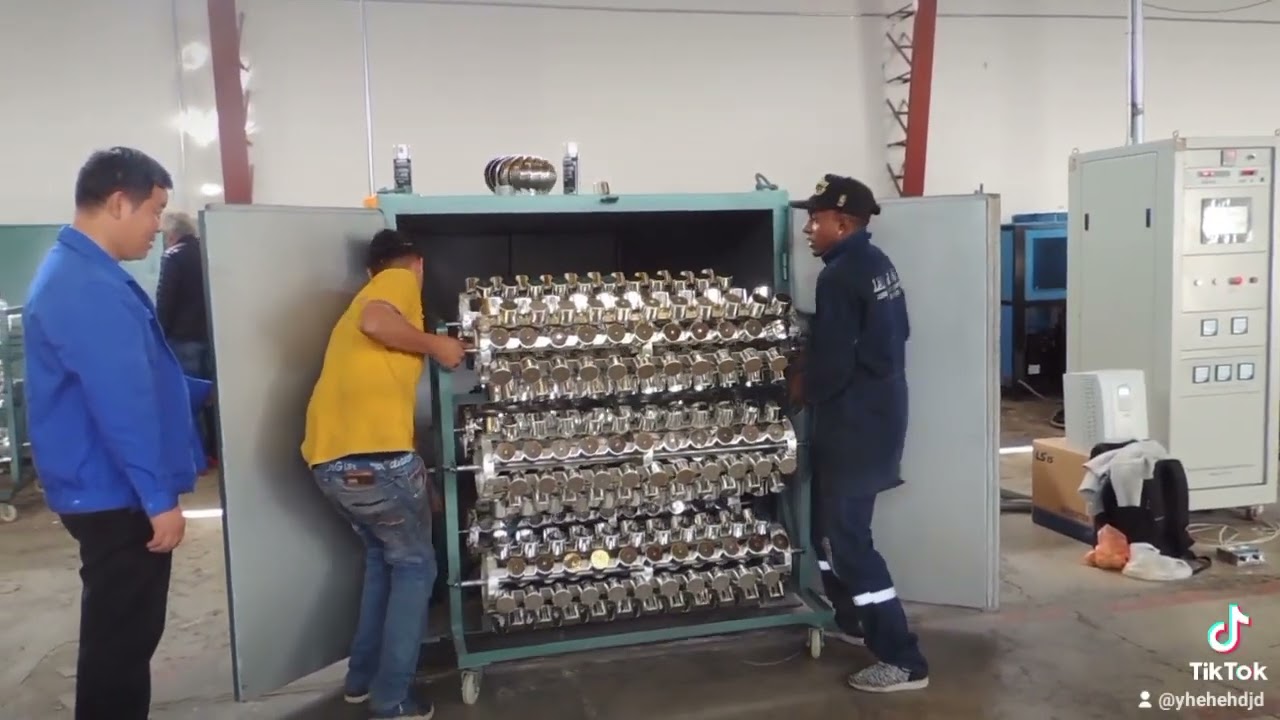 vacuum metallization coating process for plastics