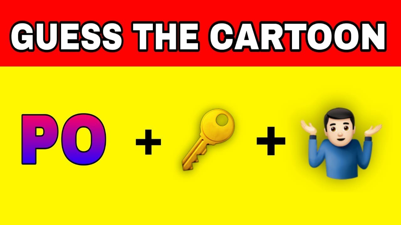 Guess the cartoon by emoji | emoji puzzles | #cartoons |  emoji challenge | cartoon for kids |