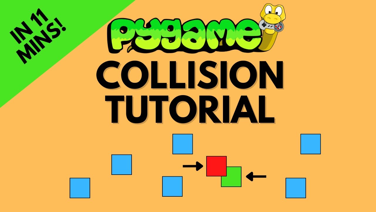 Collisions in Pygame - Beginner Tutorial