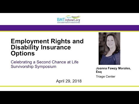 Employment Rights and Disability Insurance Options 2018