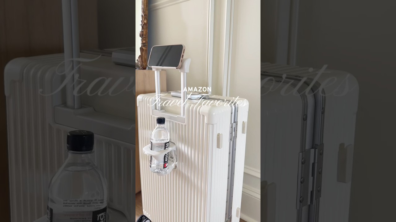 The ultimate carry-on luggage 🤍👀 #amazonfinds #amazonmusthaves #amazonfavorites #travel #luggage