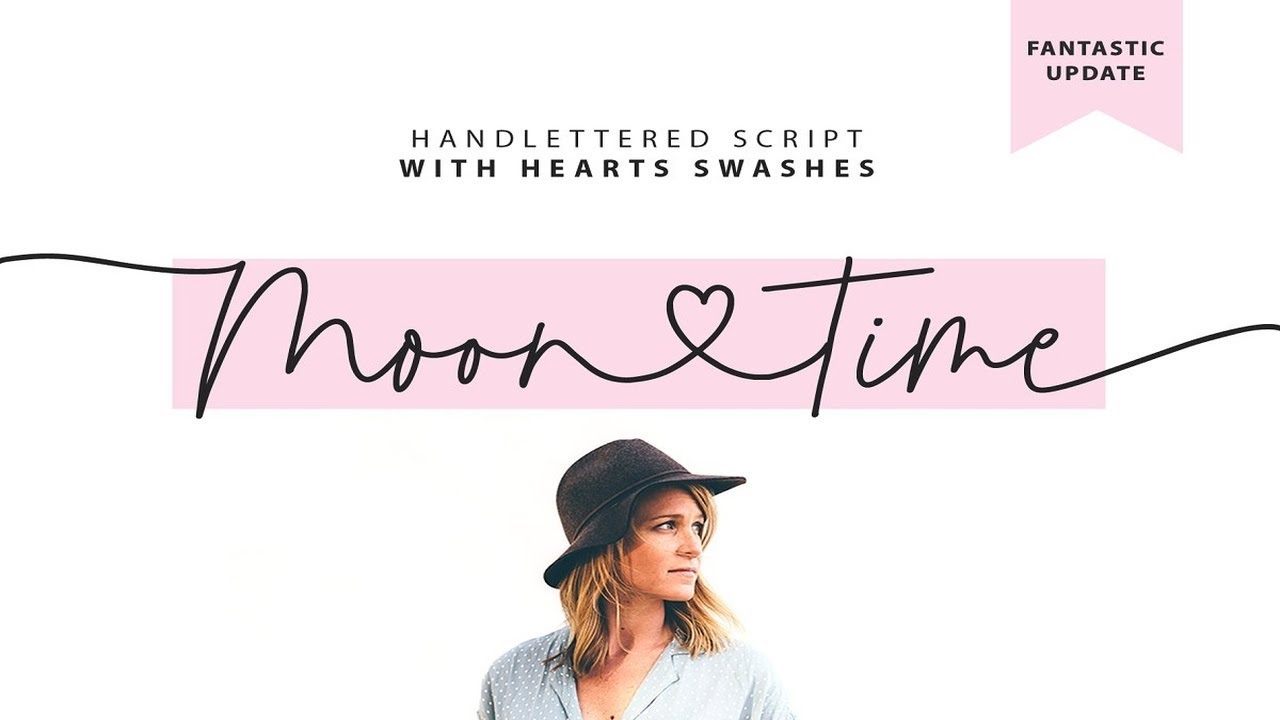 Moontime Script Font Free Download