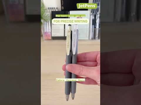 The 5 BEST gray gel pens #shorts