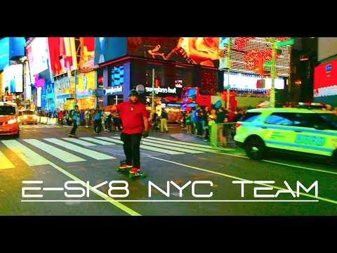 E-SK8 NYC TEAM SHREDDING ONCE AGAIN AND BECAME KNIGHT RIDERS