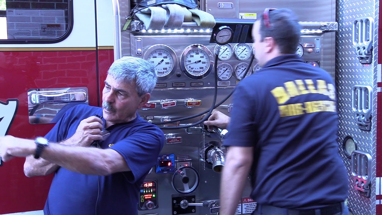 Dallas Fire-Rescue Engine Pump Test Procedures