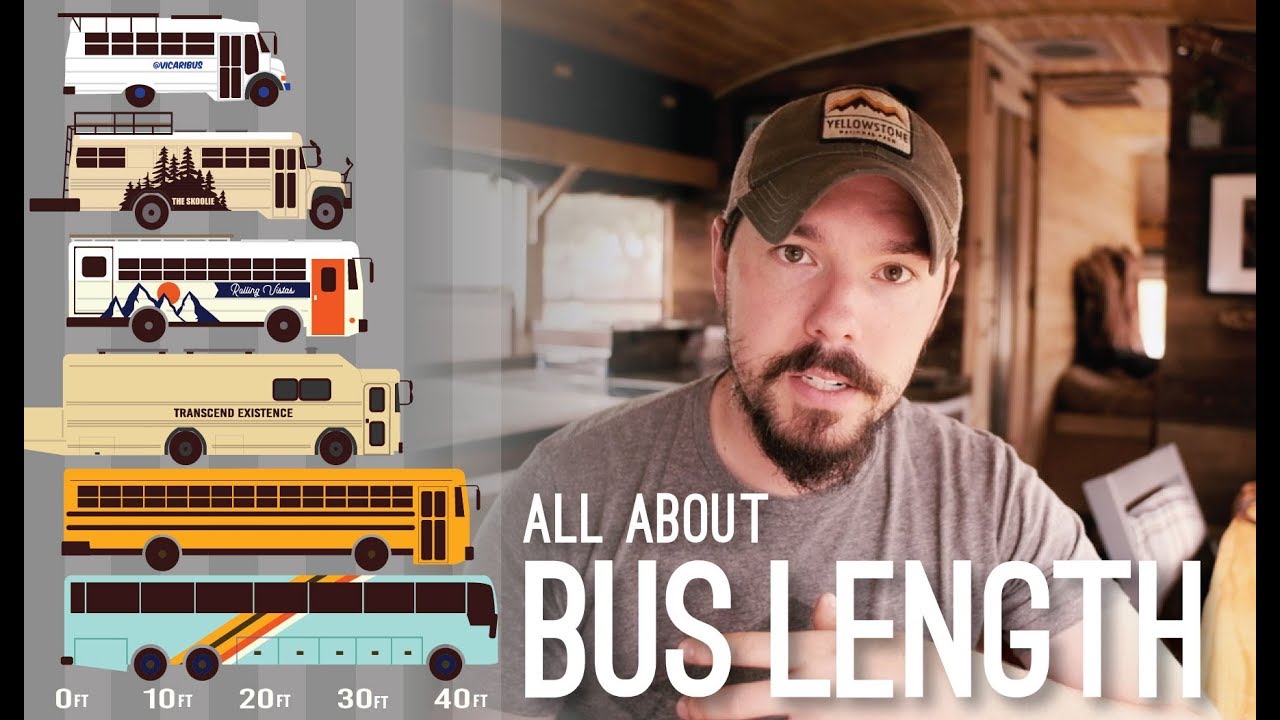 Our Guide to Bus Length | Choosing a School Bus Size for Your Conversion | Skoolie Square Footage