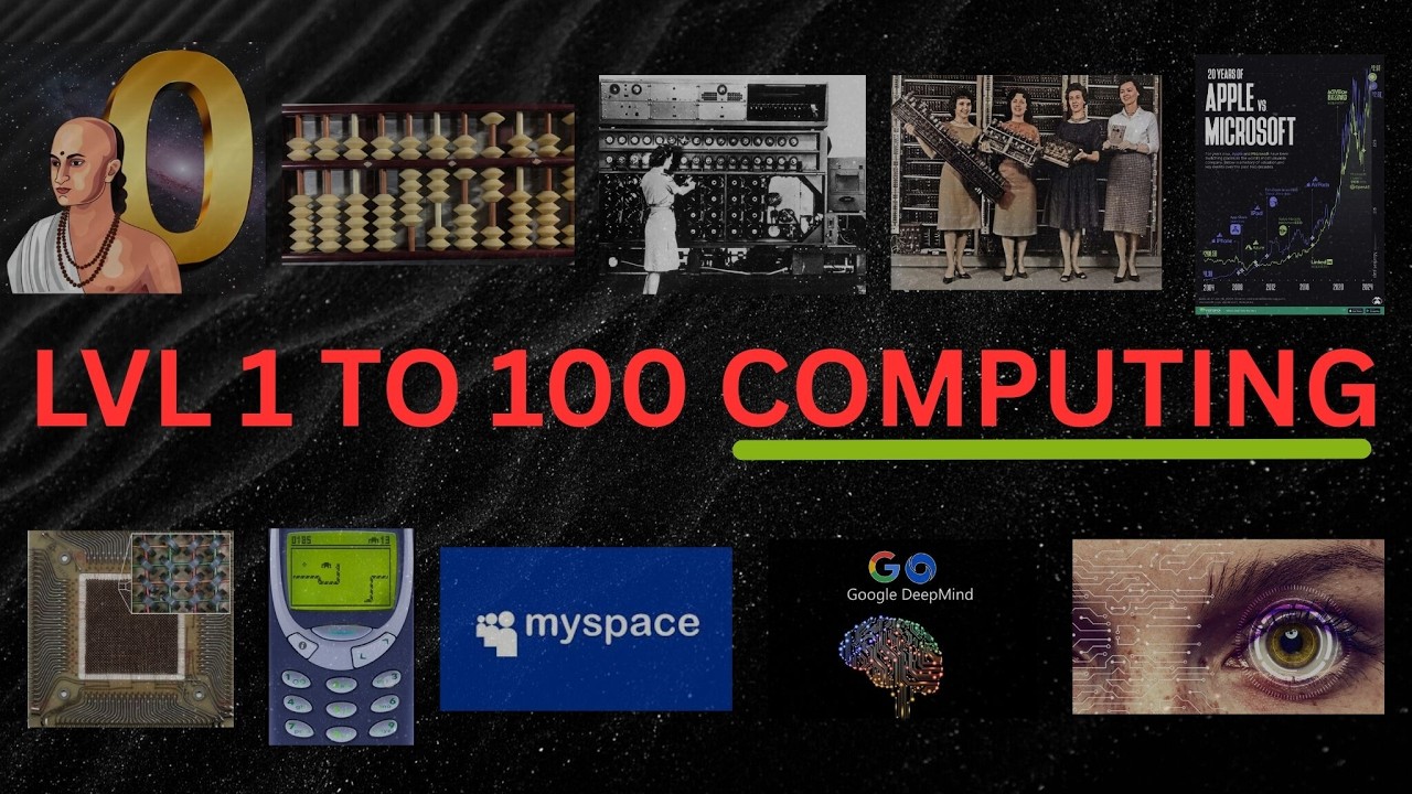 Level 1 to 100 Computer History Explained - SCIENCE TO SLEEP TO