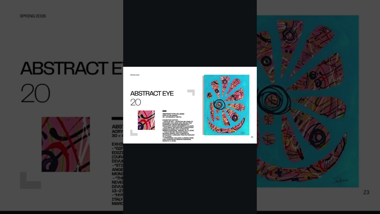 The official Spring 2026 Catalog for the Abstract Eye Art Collection is here!  #jaskiwatkins 