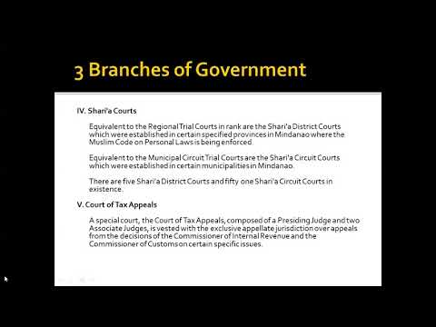 Article 8 Part 3 1987 Philippine Constitution