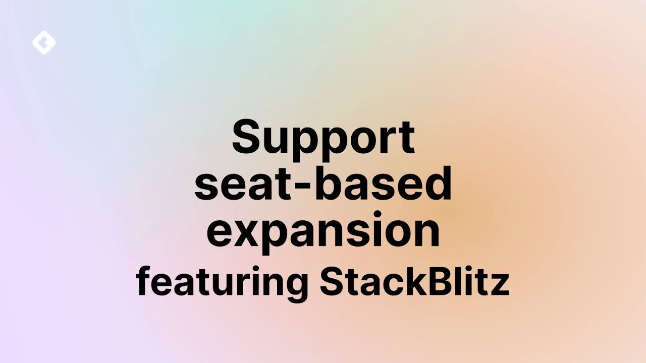 Support seat-based expansion (StackBlitz)