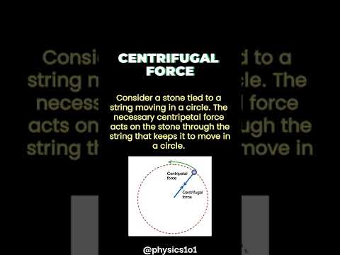 What is centrifugal force? Why is it important? | Learn Physics