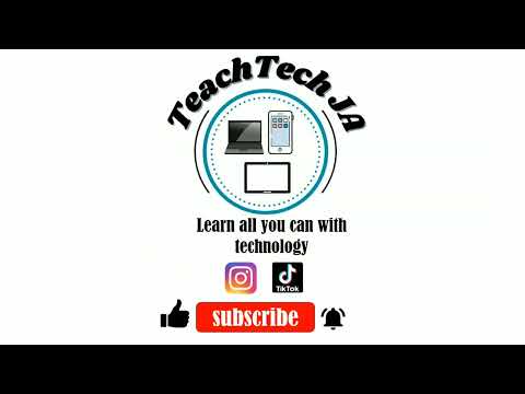 TechTechJA Intro Video/Learn all you can about technology