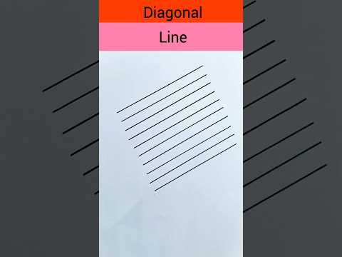 Diagonal lineπ¨π #shorts #shortsfeed #diagonal #education #art #drawing #howto #viral