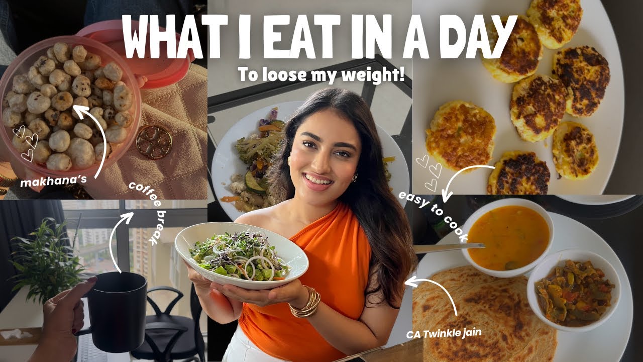 What I eat in a day to loose my weight | Twinkle Jain | Vlog ✨