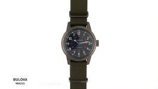 Bulova 98A255 - Hodinky Military Hack Automatic • Hodinkovna.sk