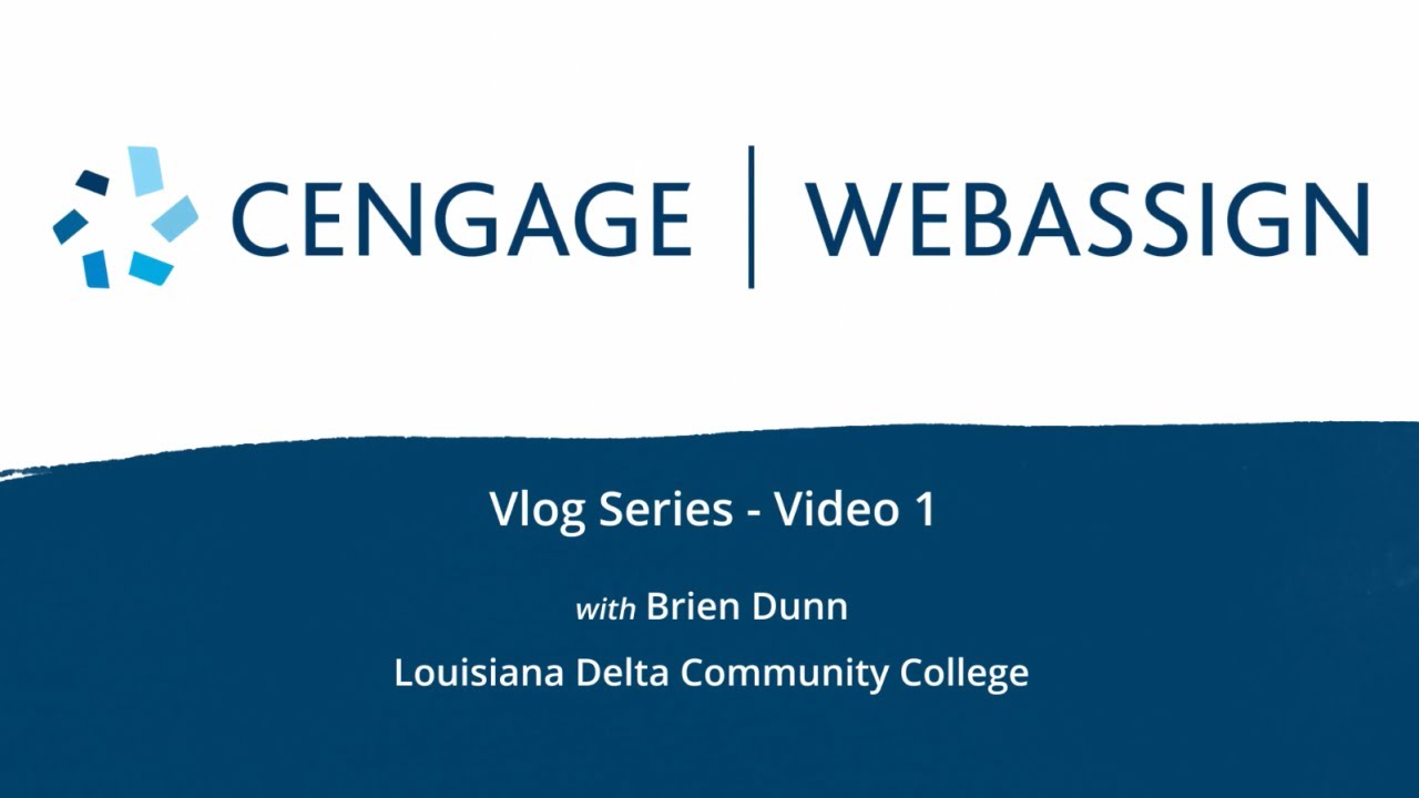 Introduction to WebAssign | Faculty Perspective