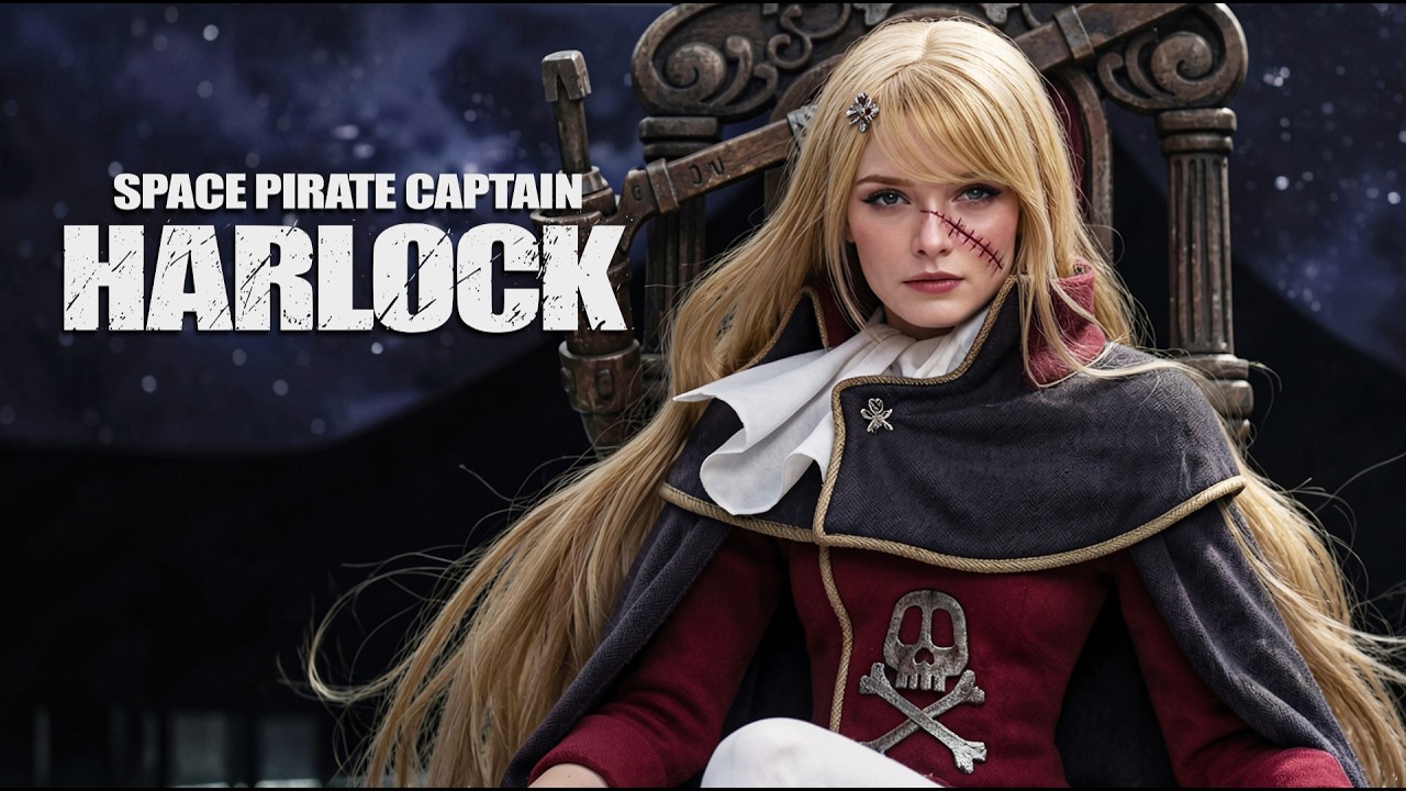 CAPTAIN HARLOCK (Albator) | The Anime Reimagined as a Movie with AI | Live-Action Trailer