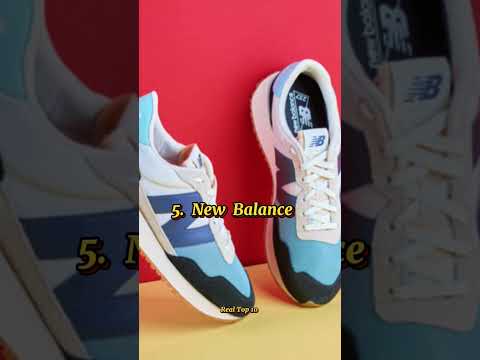 Top 10 best shoe brands in the world đ 2024 #top10 #shorts #nike #adidas #jordan #puma #shoes