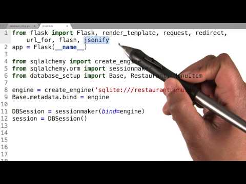 Learn Responding With JSON Full Stack Foundations - Mind Luster