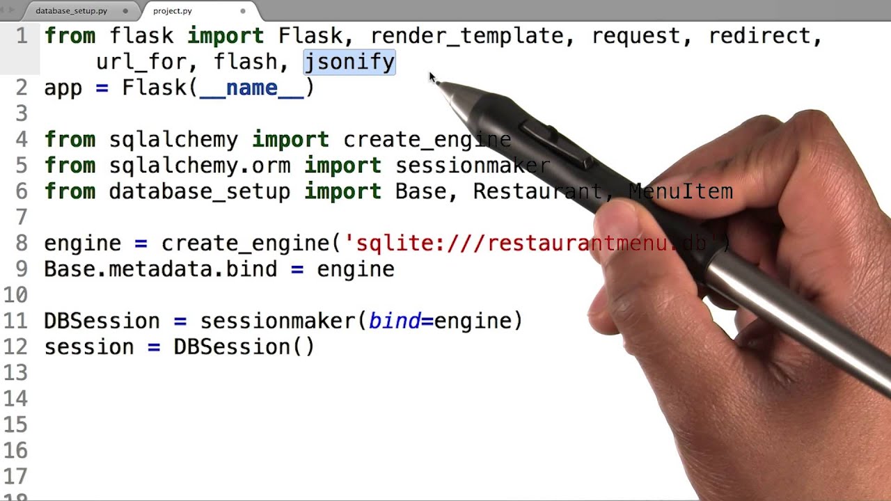 Responding With JSON - Full Stack Foundations