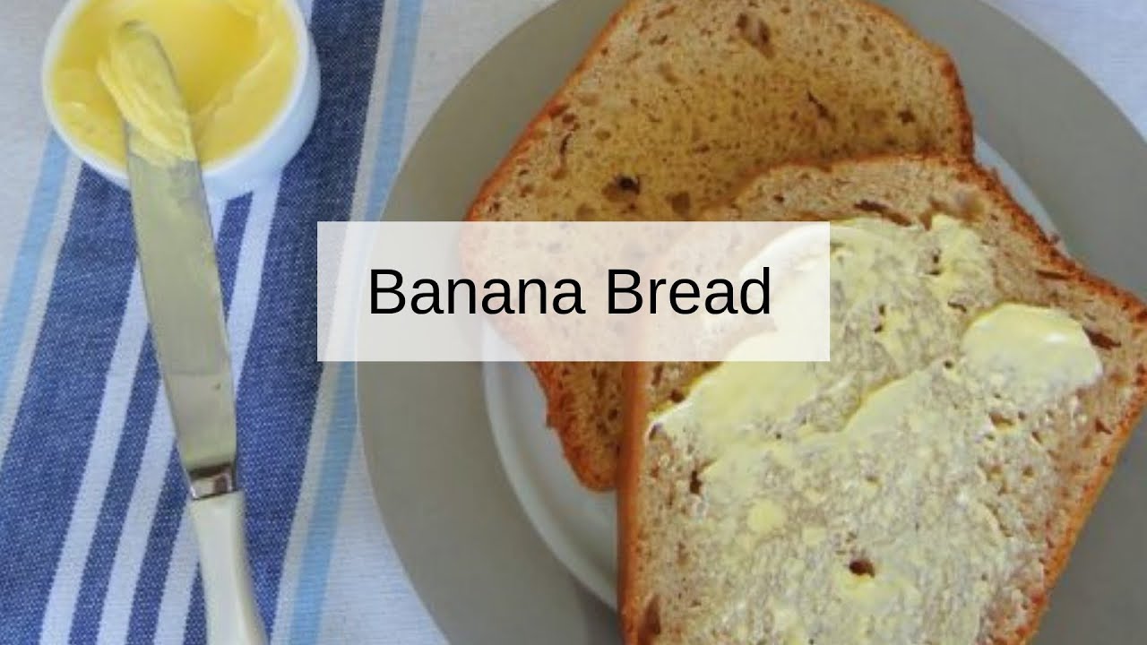10 Minute Banana Bread Recipe
