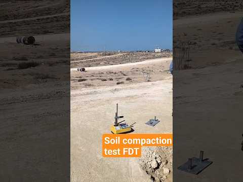 Soil compaction test!! FDT!! #shorts #shortsfeed #construction