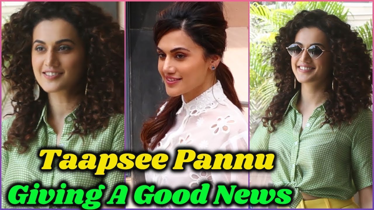 Taapsee Pannu Spotted Promoting Film Game Over