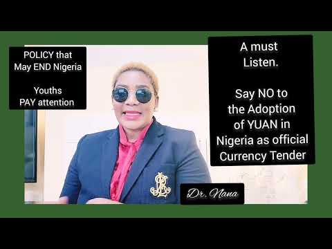Naira is NOT Yuan!