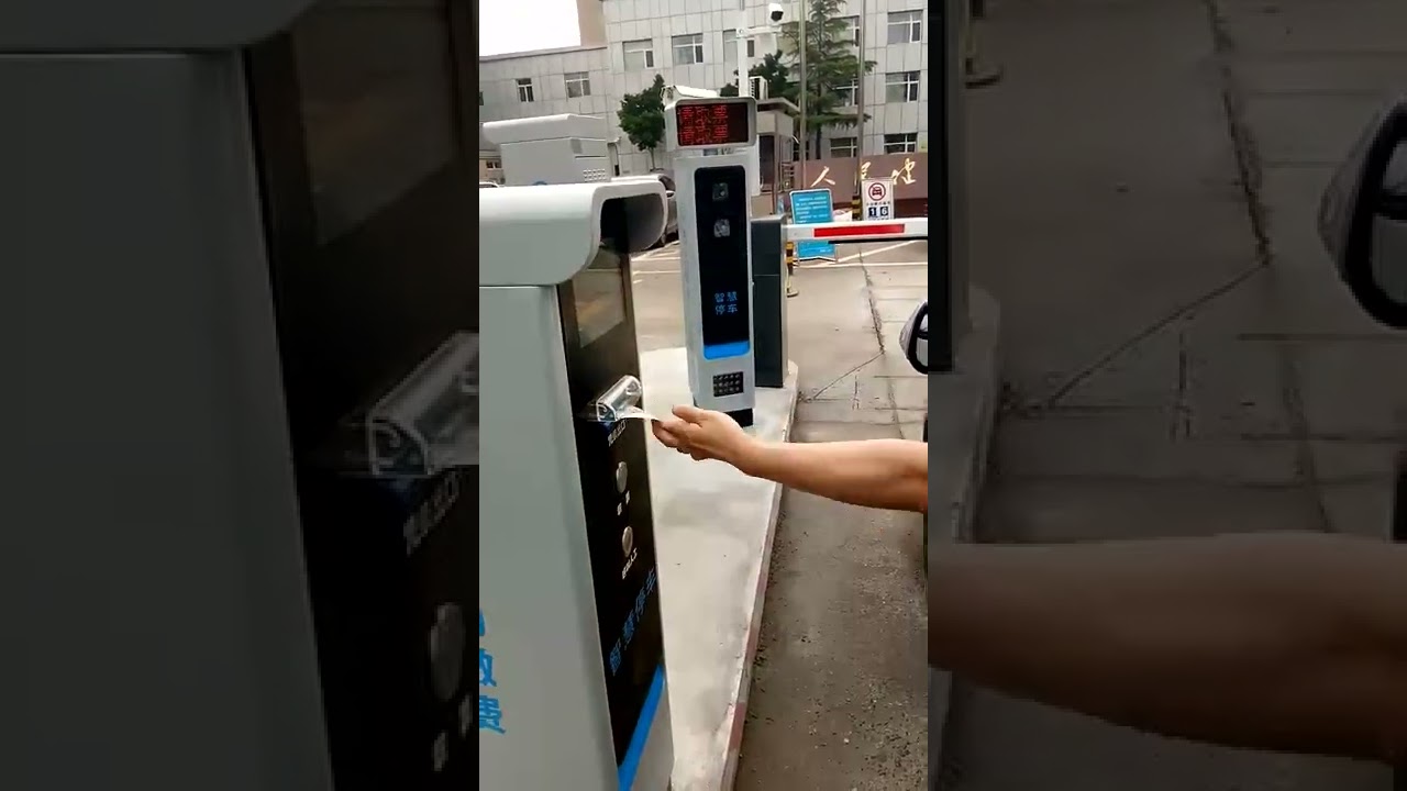 Parking Barcode & QR Code Ticket Dispenser Lane Entry Station TD F9 Series-Wii Cloud Parking System