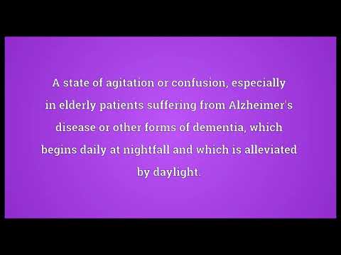 Nocturnal delirium Meaning