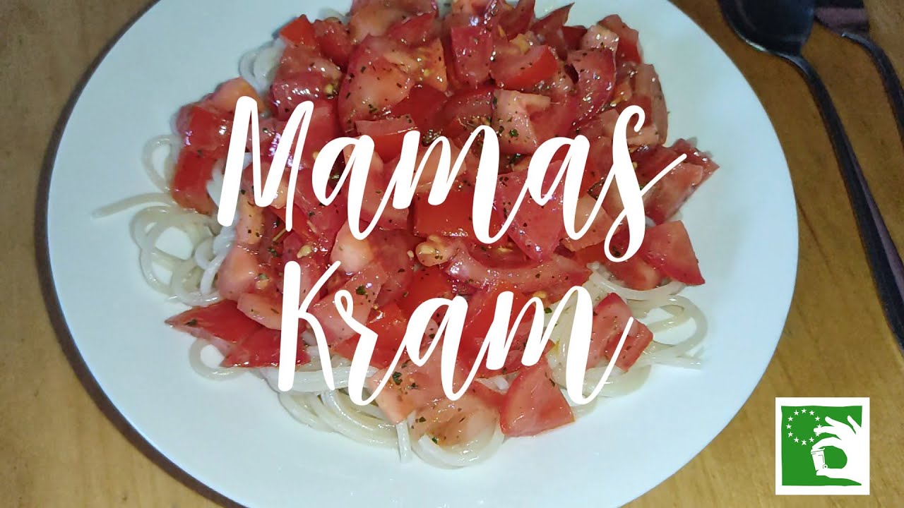 How to avoid food waste - cook with what you have - left over tomato salad