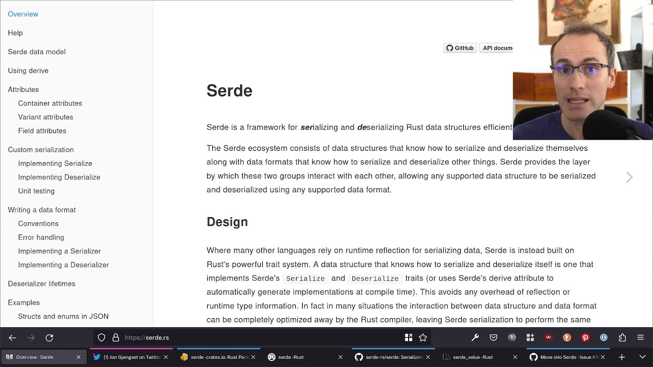 Decrusting the serde crate