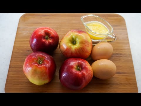 The Tastiest Creamy Apple Pie ! More apples than dough! #31