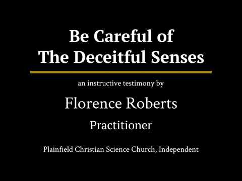 Be Careful of The Deceitful Senses, a testimony