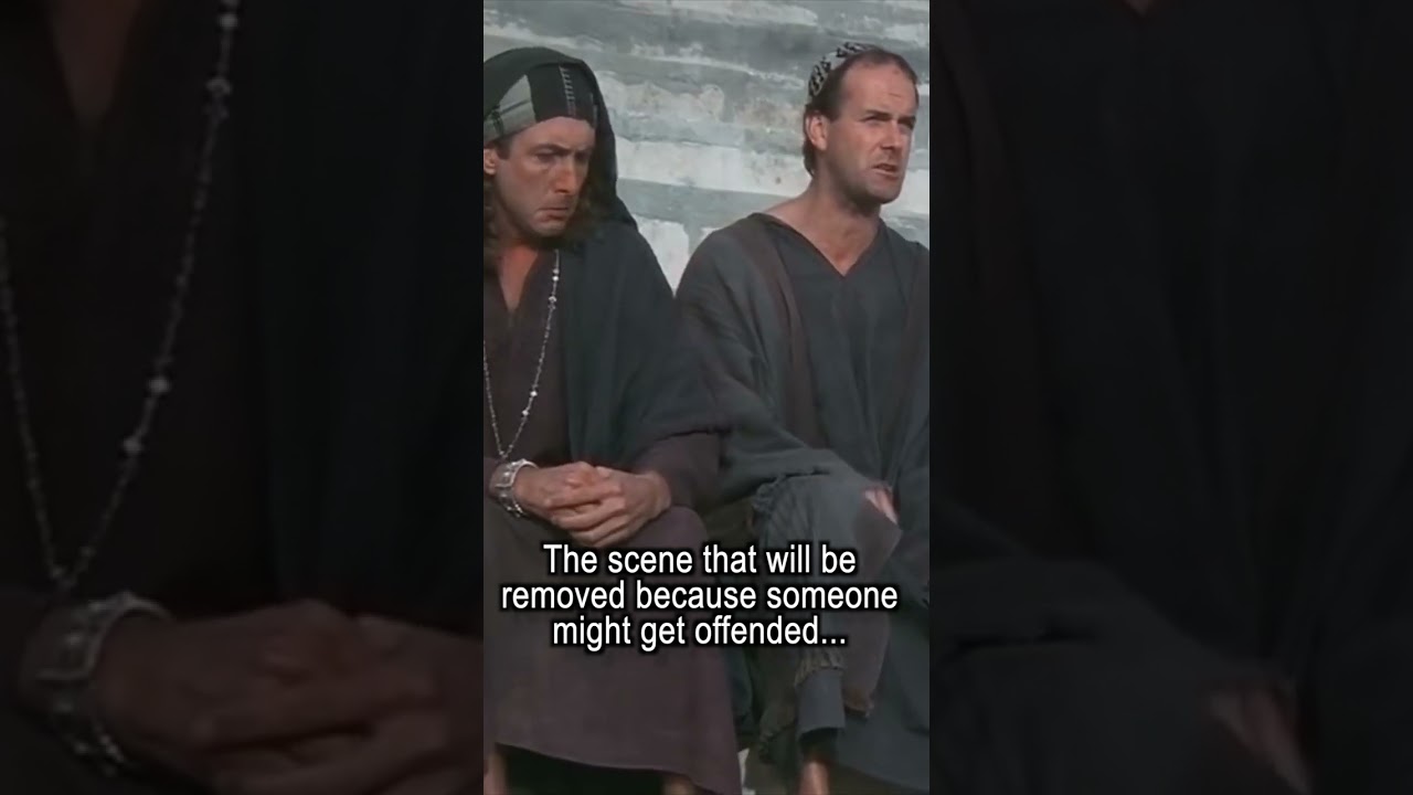 Soon to be Banned? scene from Monty Pythons Life of Brian (Loretta)